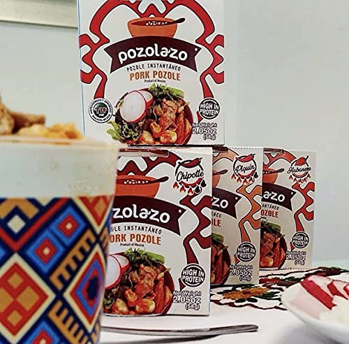 Traditional instant Pozole , Mexican Pozole 2.05 oz each . Assorted Fl ...